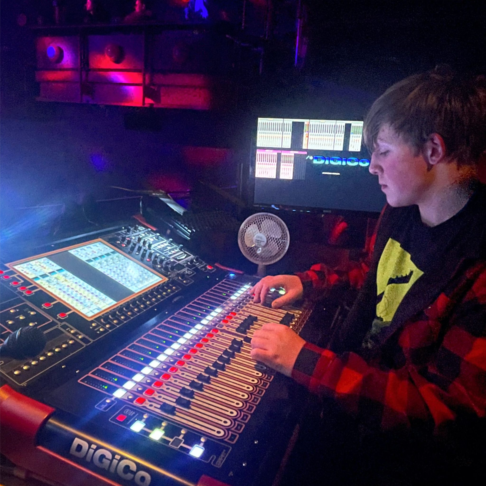 Young musicians perform, produce, engineer and run an entire show ...