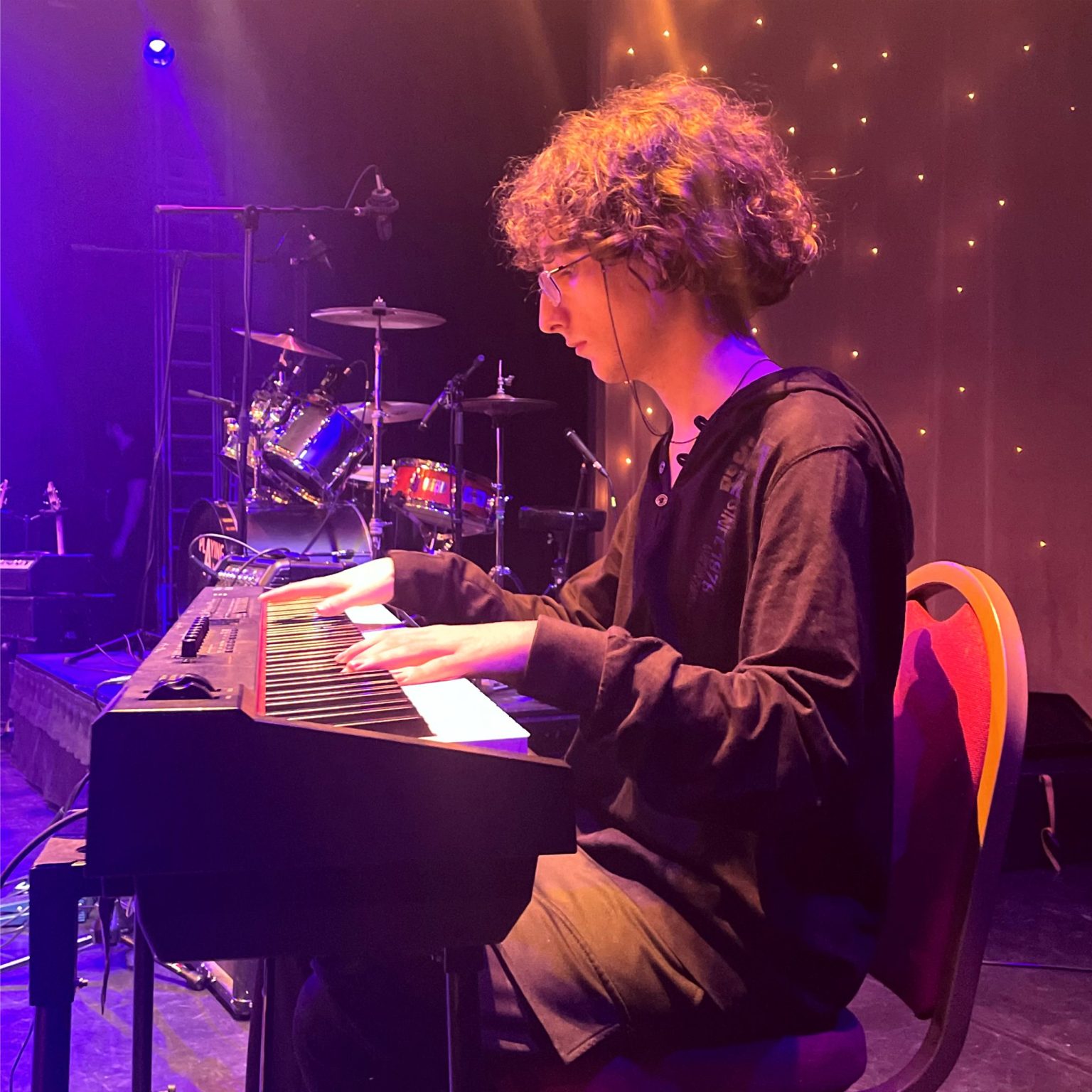 Young musicians perform, produce, engineer and run an entire show ...