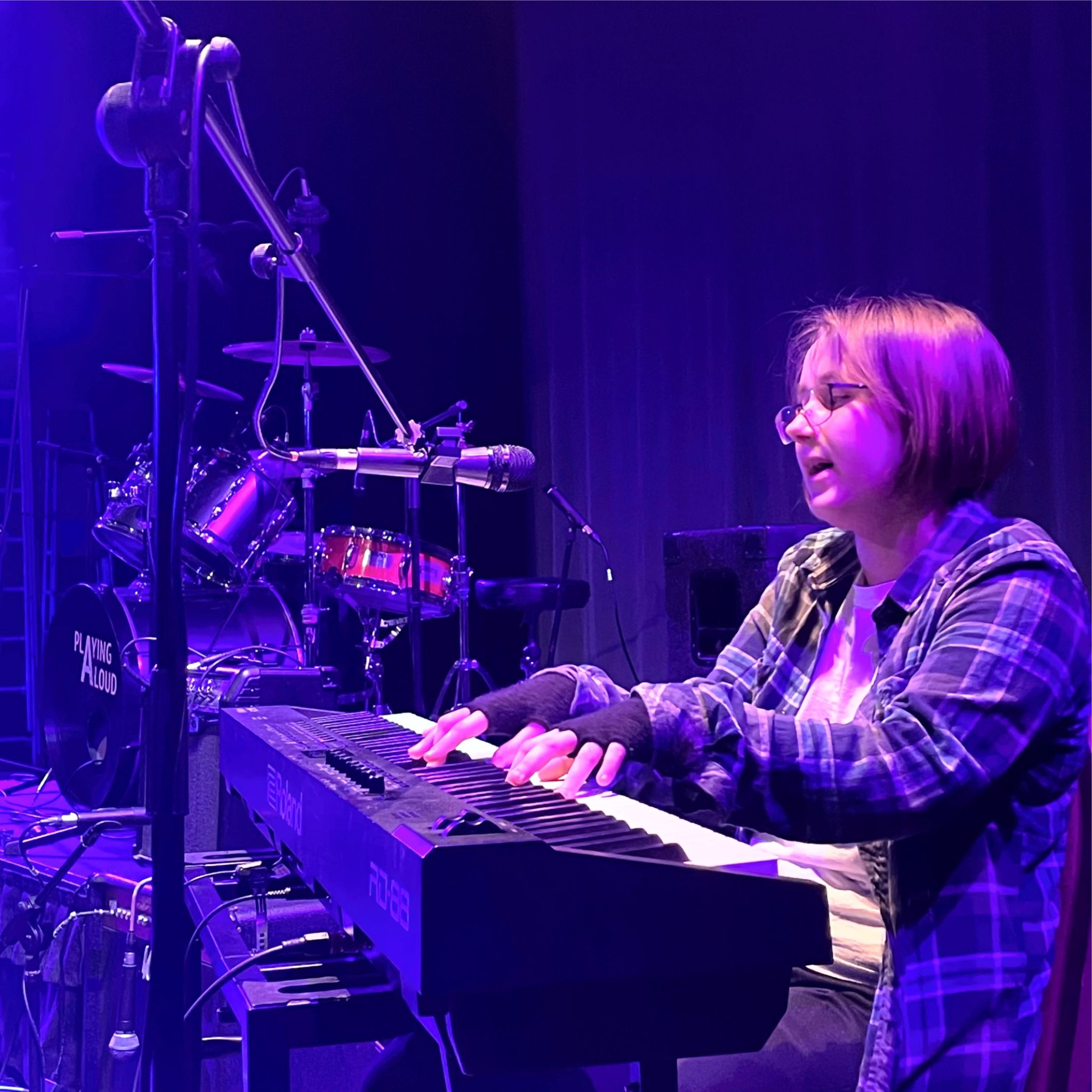 Young musicians perform, produce, engineer and run an entire show ...