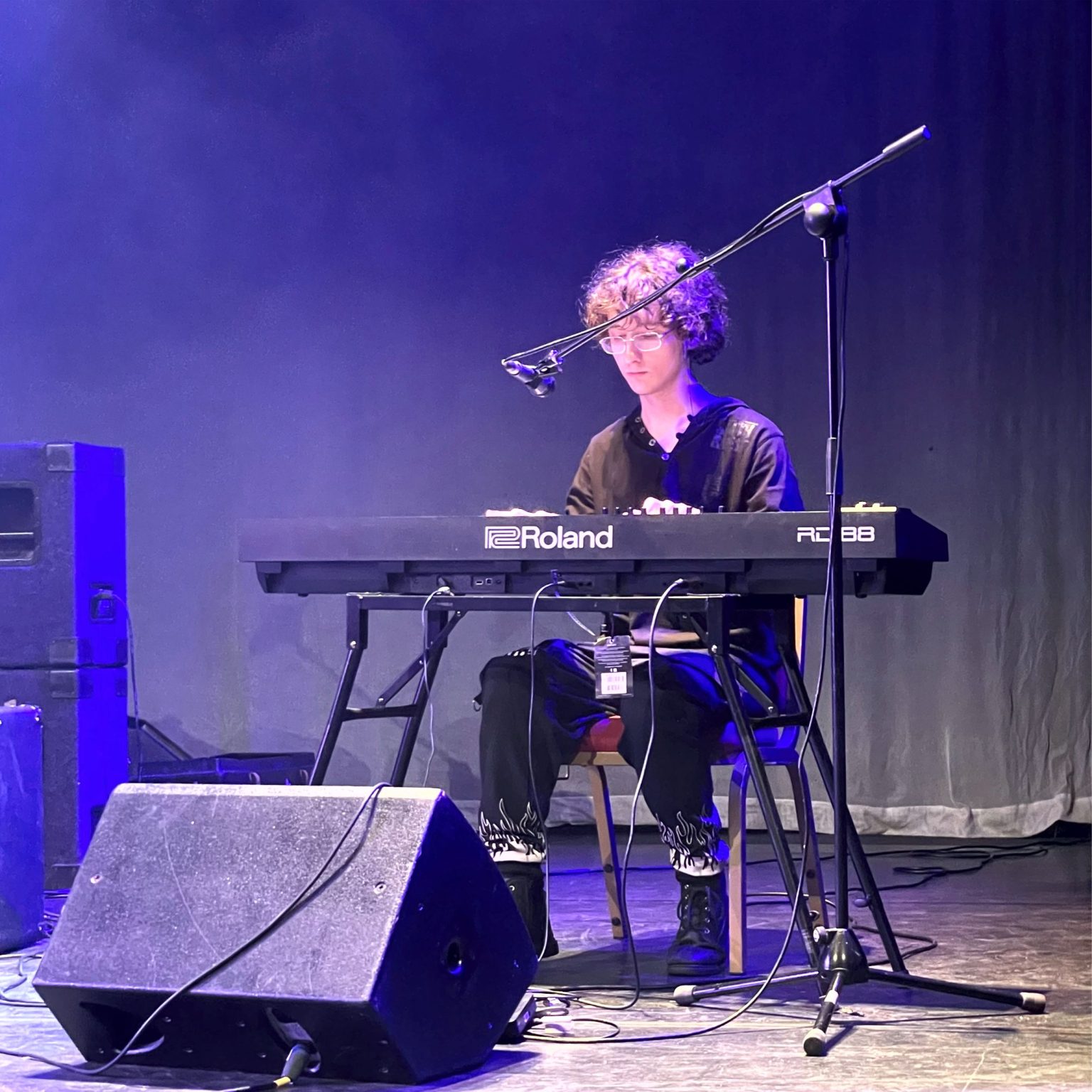 Young musicians perform, produce, engineer and run an entire show ...