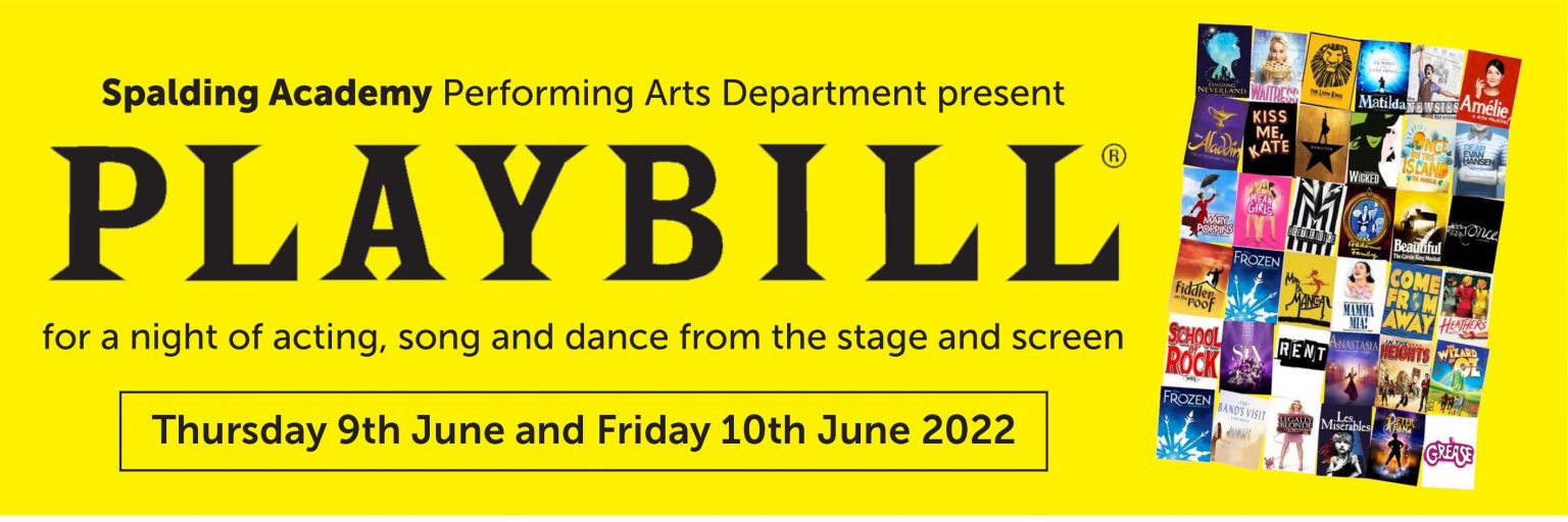 PLAYBILL tickets on sale for an evening of acting, song and dance ...