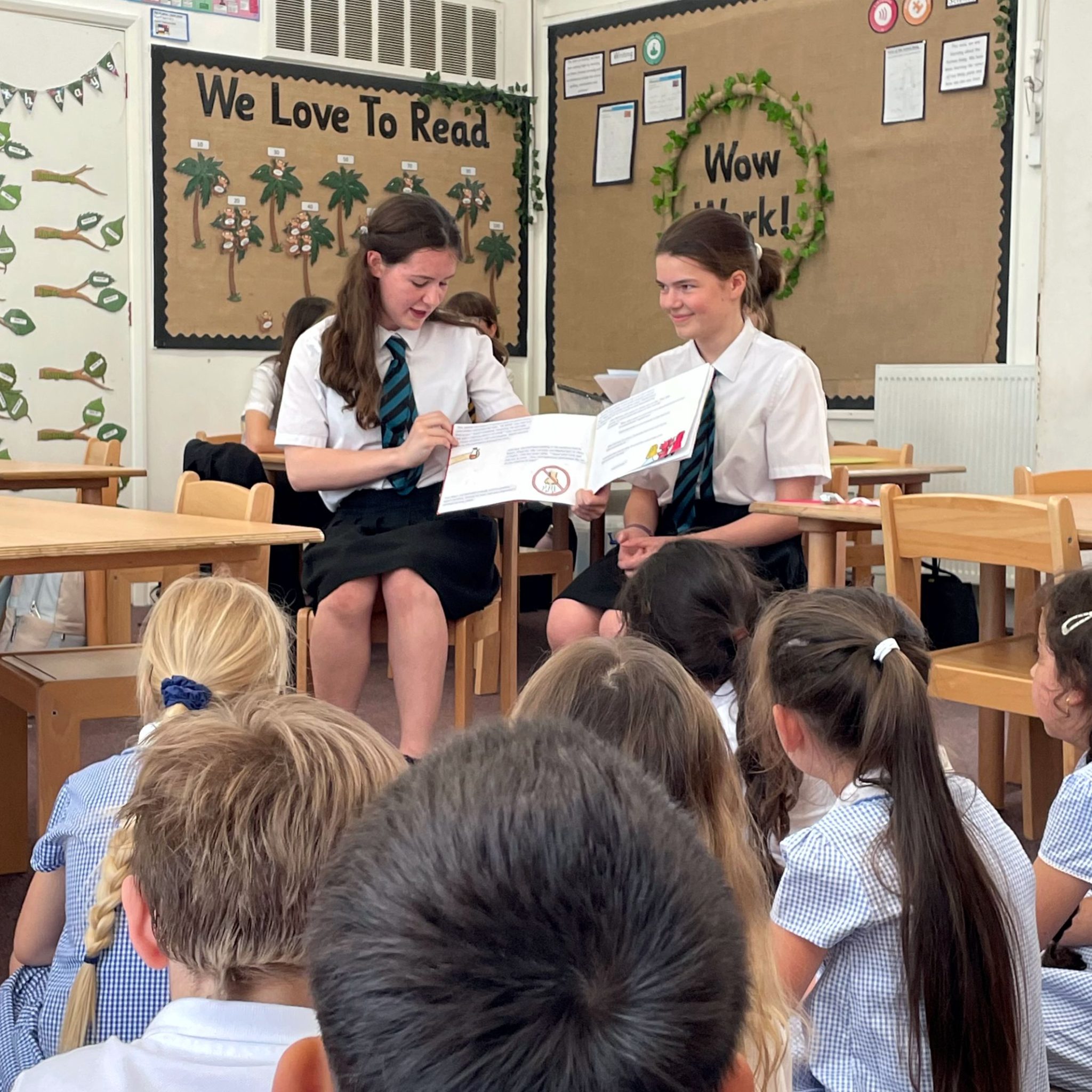 Young authors visit local primary school to read winning stories ...