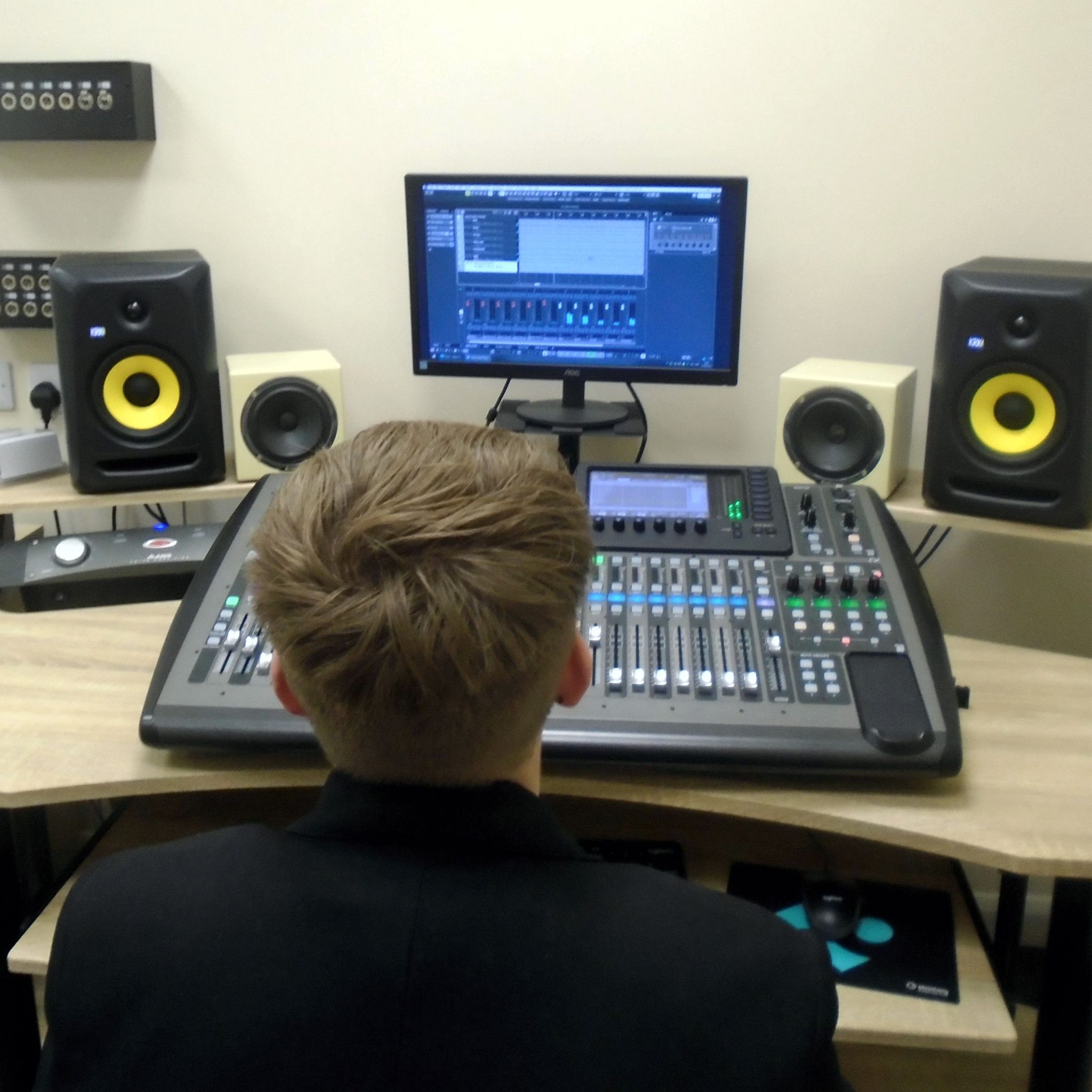 State of the art recording facilities for BTEC music students ...