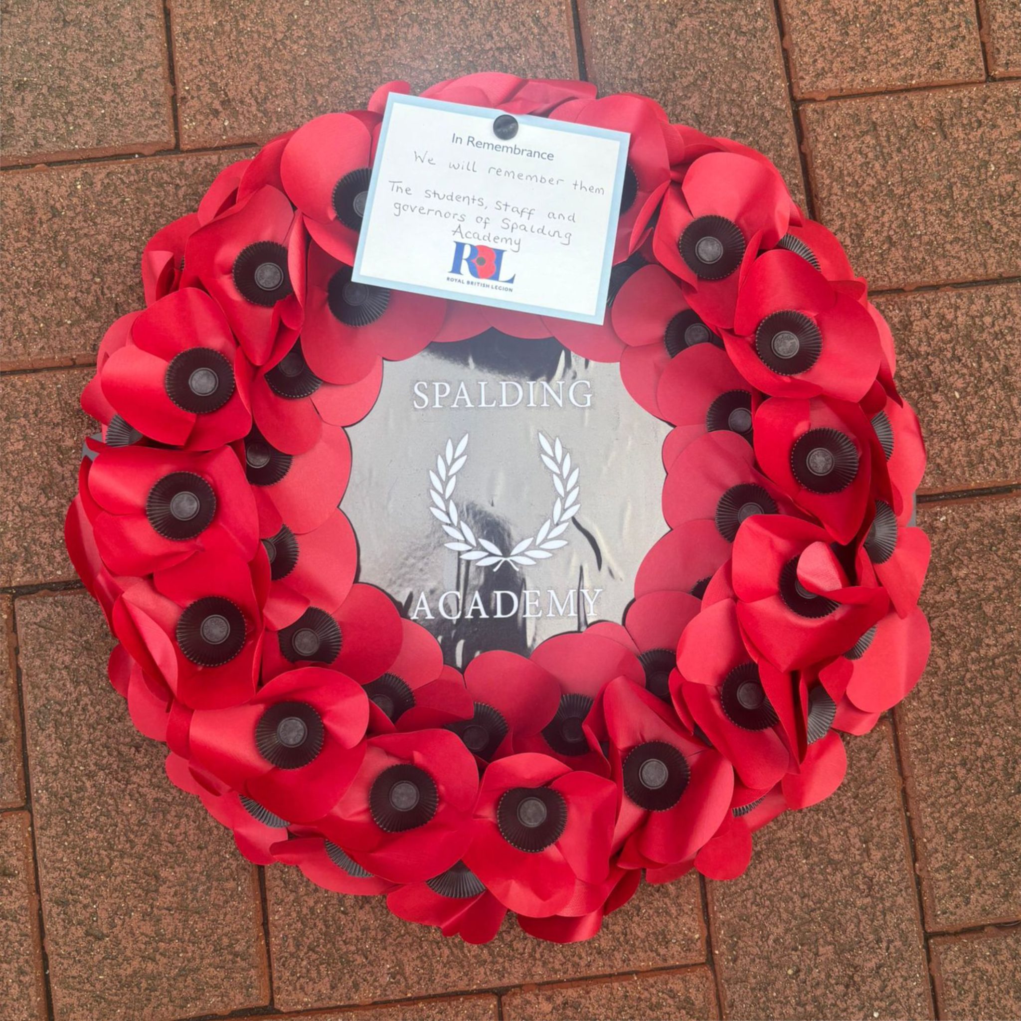 Remembrance observed at school and in the local community – Spalding ...