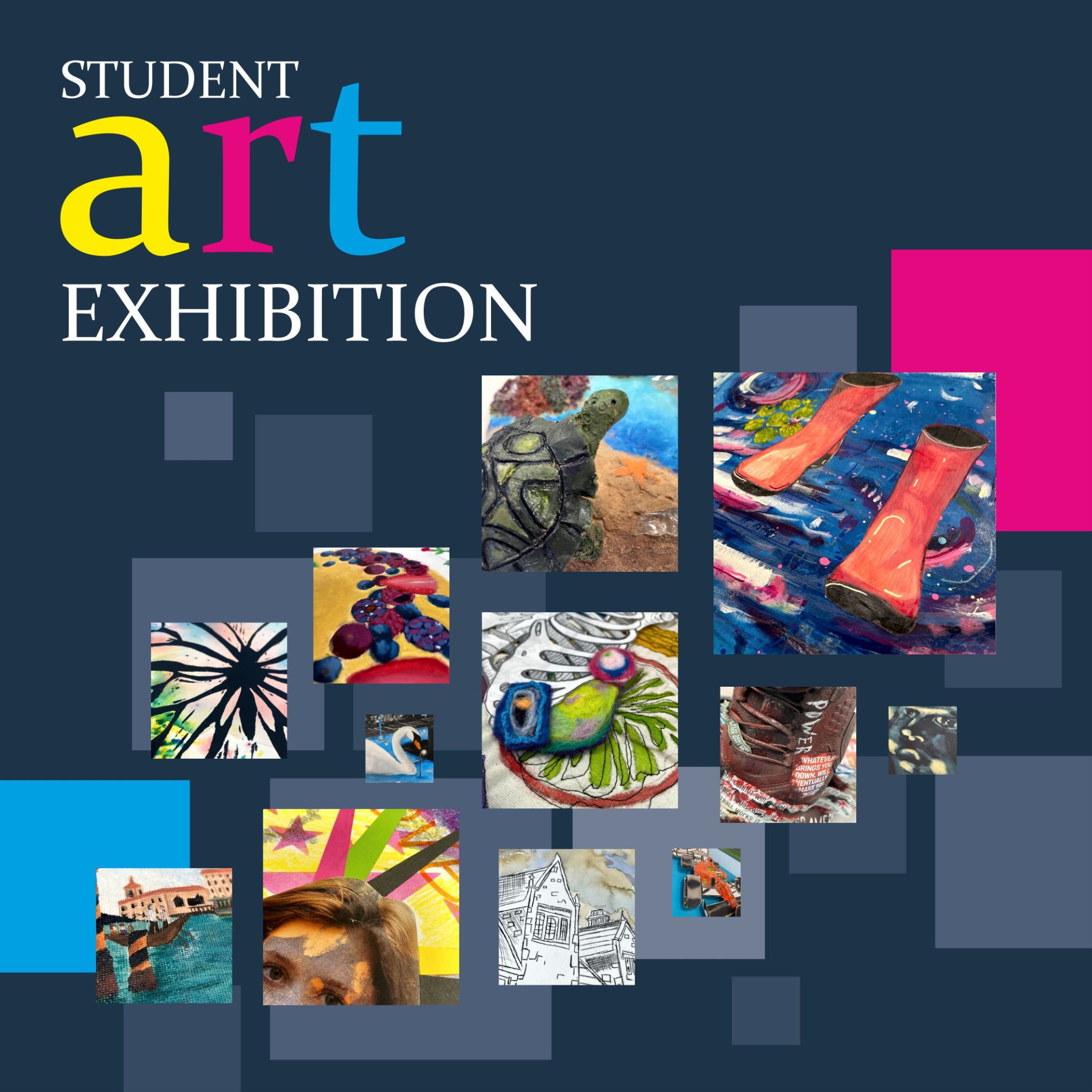 Student exam artwork on show at our annual Student Art Exhibition ...